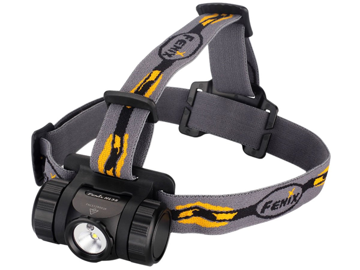 Fenix HL35 Lightweight Headlamp - CREE XP-G2 R5 LED - 450 Lumens - Uses ...