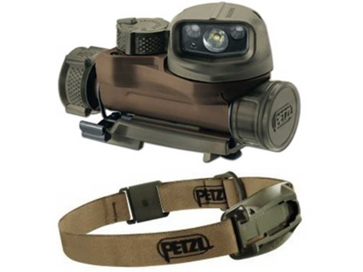 Petzl Intervention STRIX IR Infrared Tactical LED Headlamp - White, Re ...