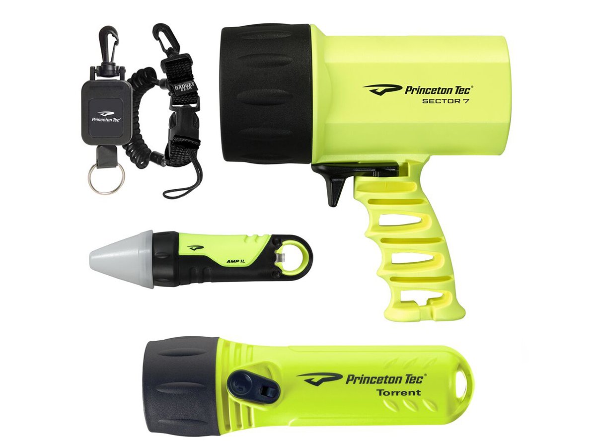 Princeton Tec NAV Pack LED Dive Light Kit - with Sector 7, Torrent and ...