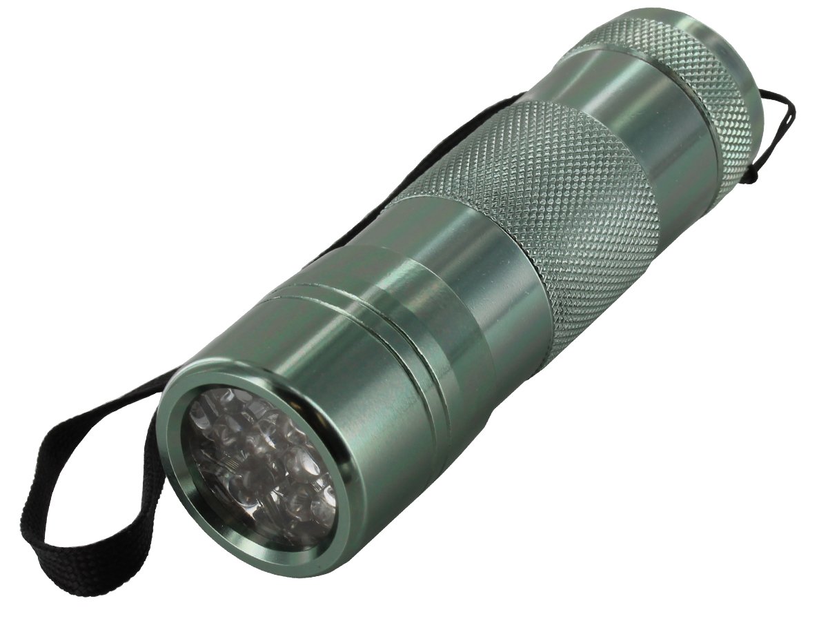 12 UV LED Ultra Violet Black Light Uses 3X AAA | Battery Junction