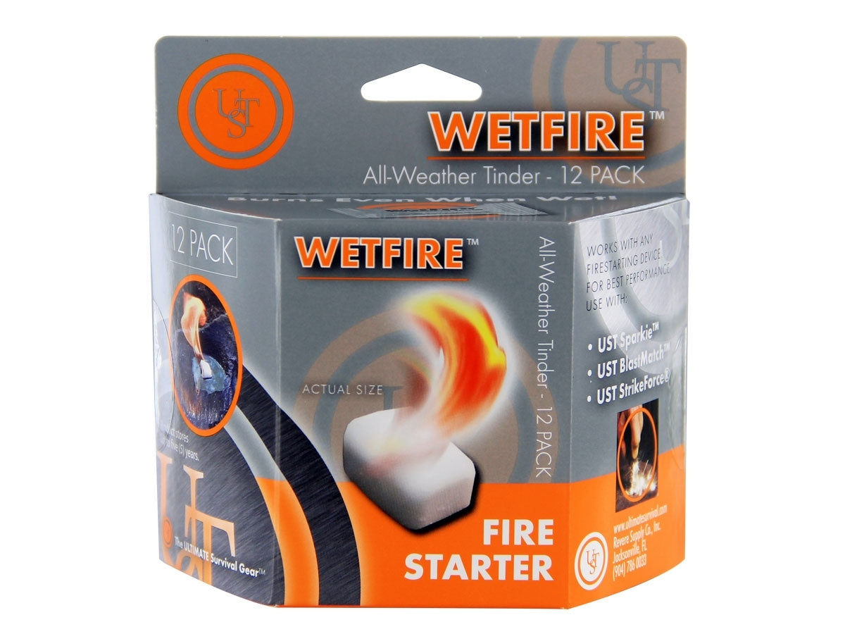 Ultimate Survival Technologies WetFire Fire-Starting Tinder - Works ...