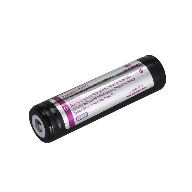 Xtar Sanyo UR 18700 2600mAh 3.7V Protected High-Drain 4.5A Lithium Ion ...